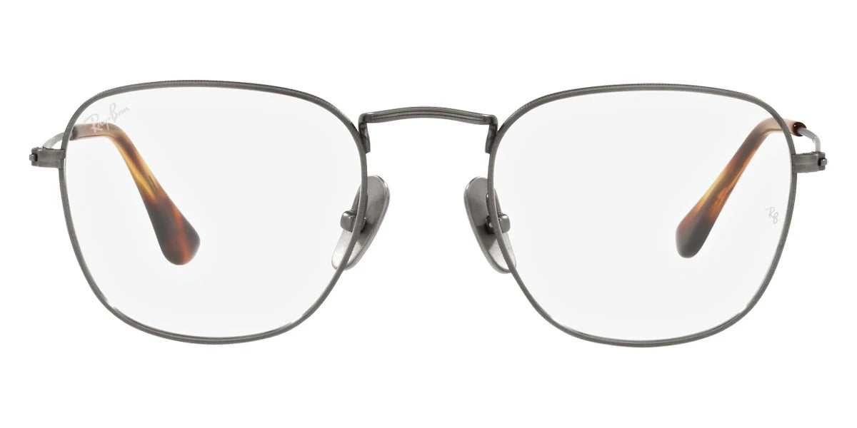 Ray-Ban RB8157V Frank Titanium Square Eyeglasses | EyeOns.com