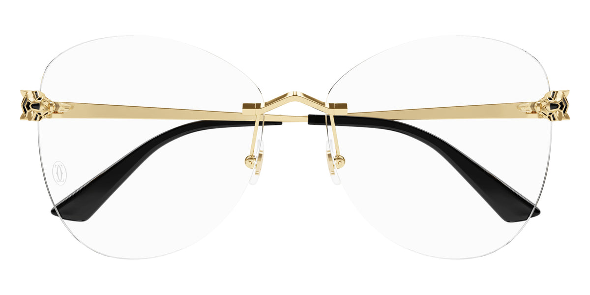 Cartier CT0418O Butterfly Eyeglasses | EyeOns.com