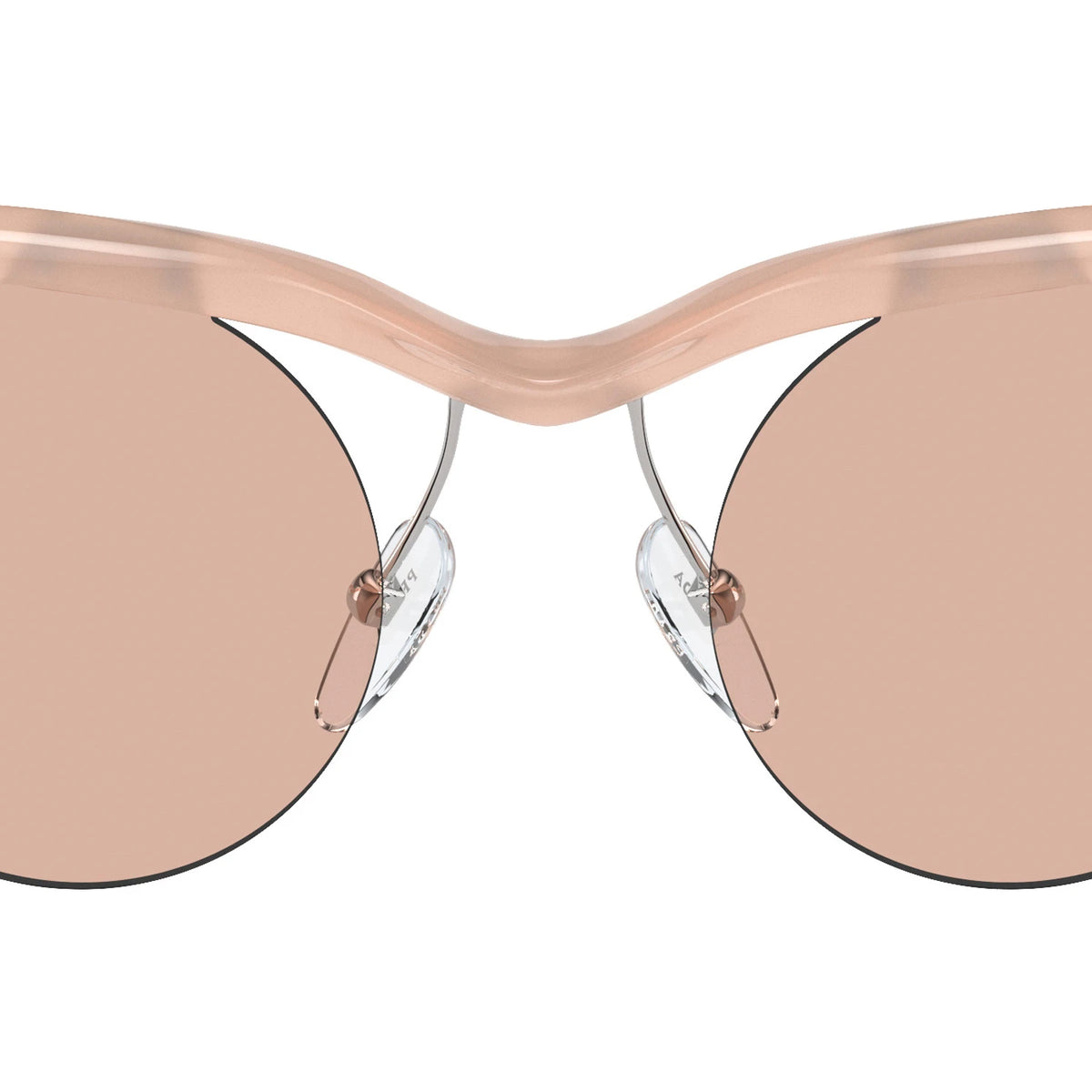 Prada PR A24S Round Sunglasses | EyeOns.com
