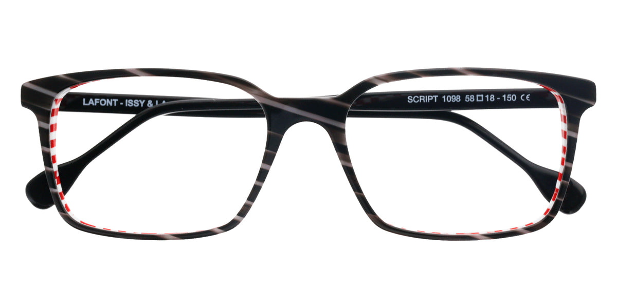 LaFont SCRIPT Rectangle Eyeglasses | EyeOns.com