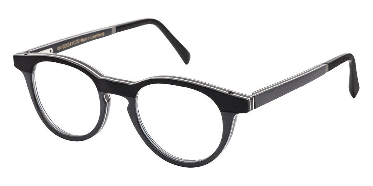Gold & Wood SIRIUS NEO Wayfarer Eyeglasses | EyeOns.com