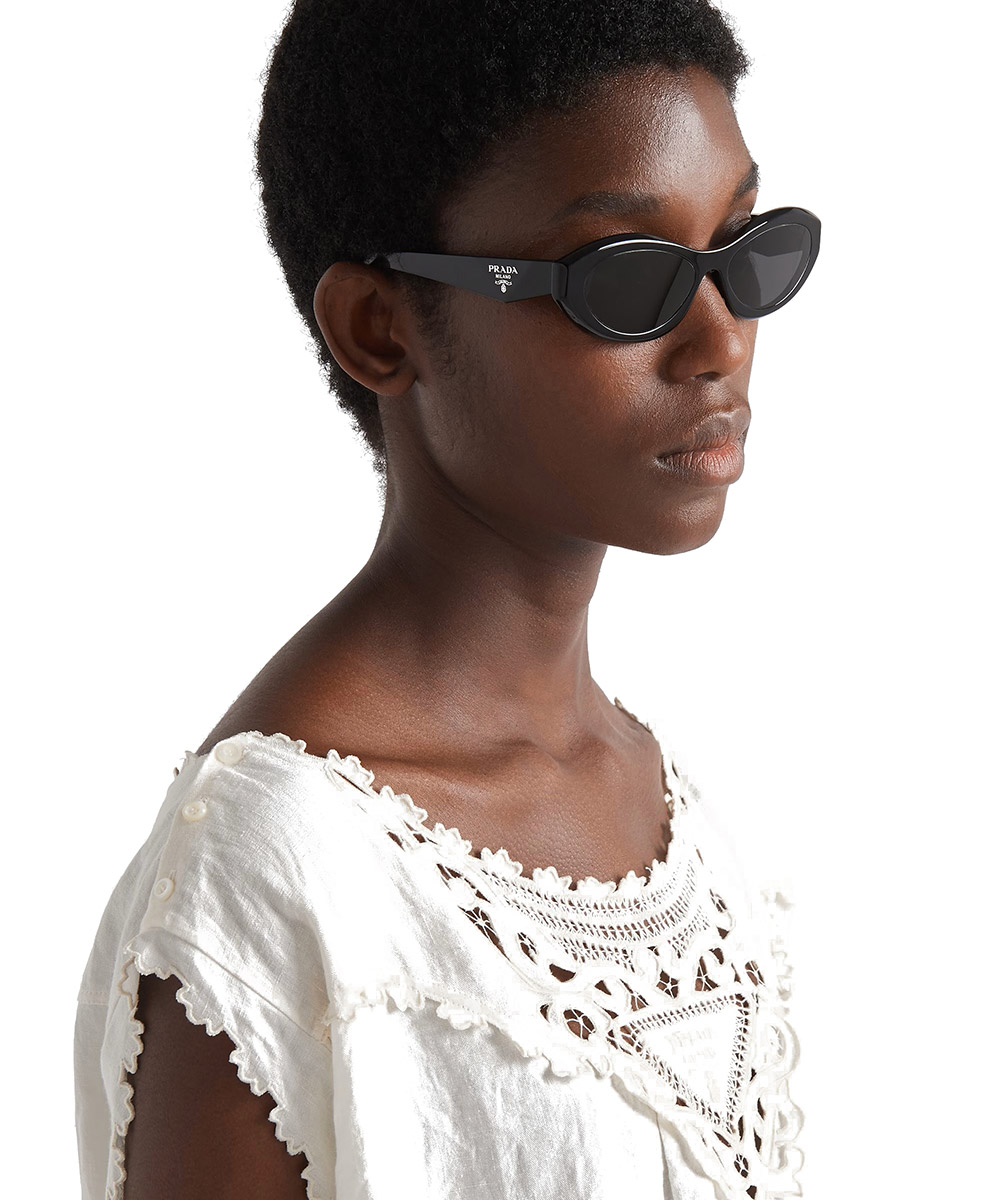 Prada™ Pr 26zs 16k08z 55 Black Sunglasses