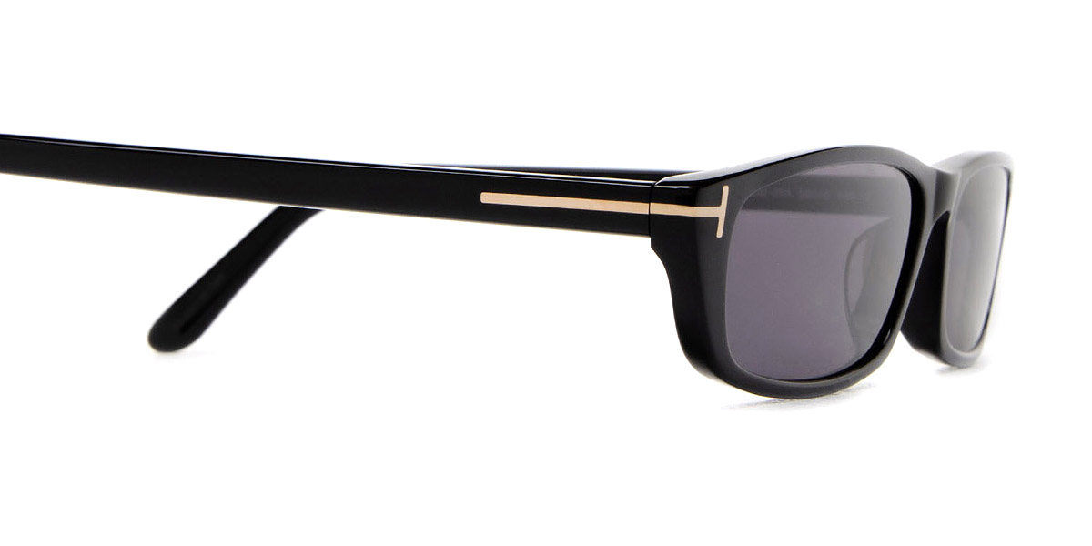 Tom Ford™ Ft1058 Alejandro 01a 59 Shiny Blackt Logo Sunglasses
